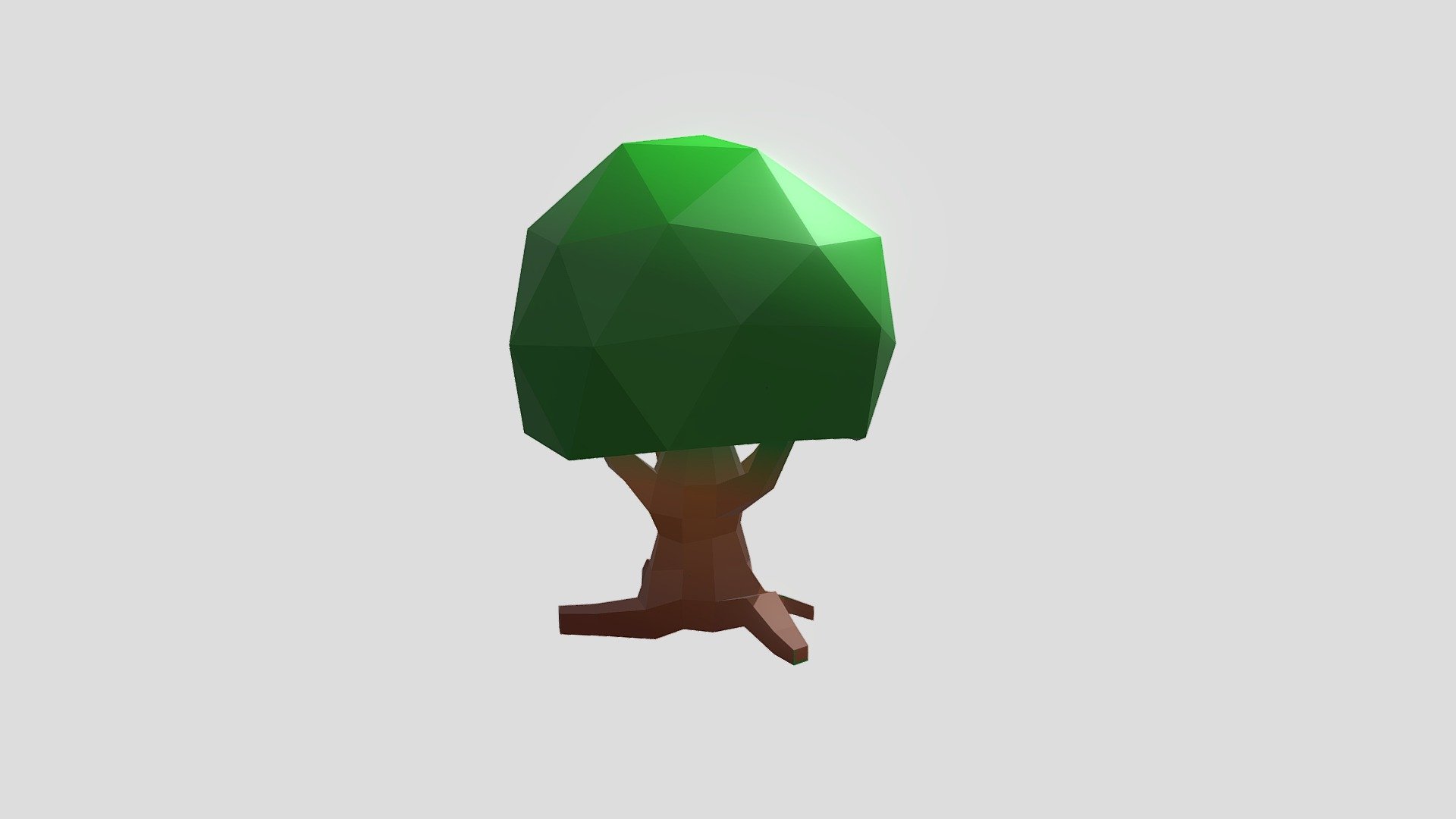 Tree Low poly - 3D model by elextraza [2c0f515] - Sketchfab