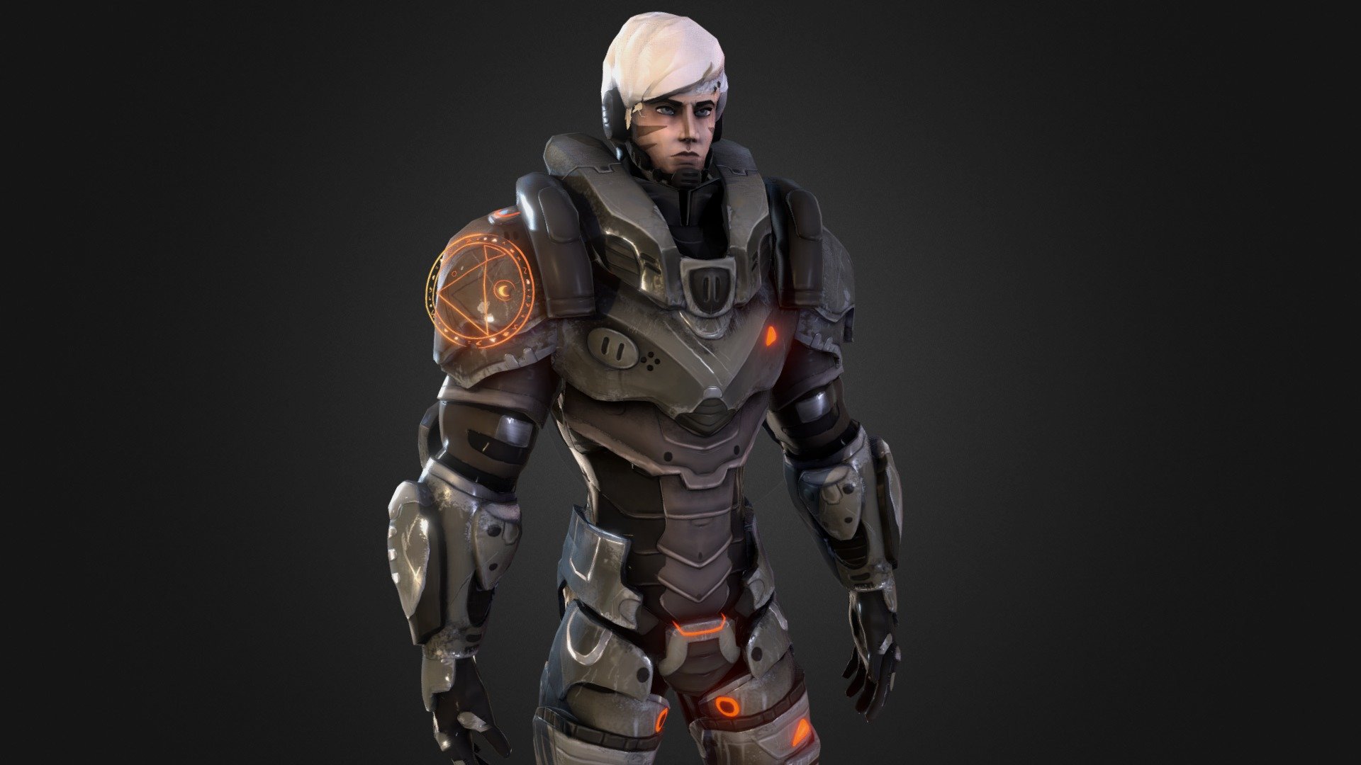 Space Marine - 3D model by lucyhayles [2c11d4e] - Sketchfab