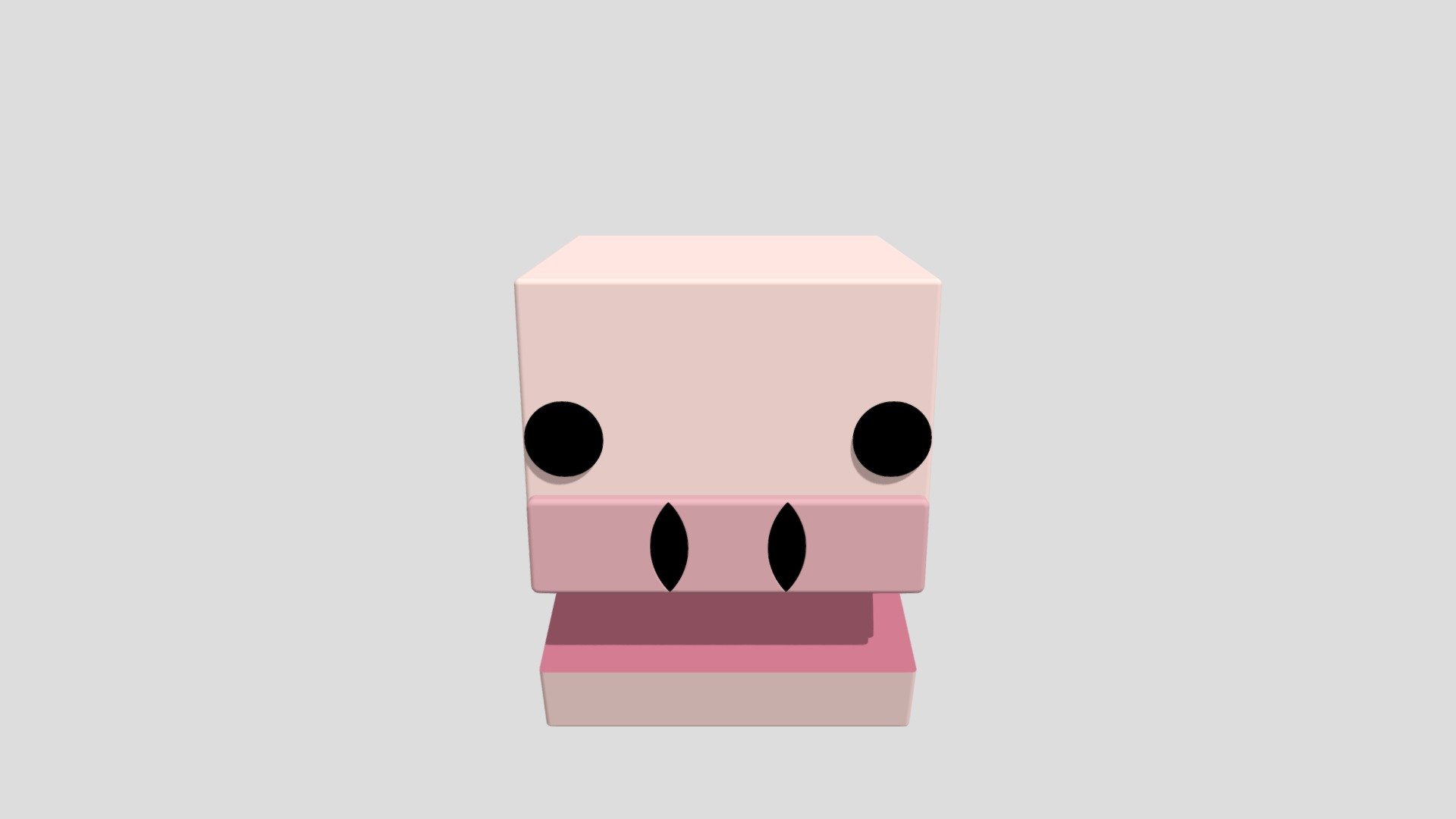 Cubivore Pig - Download Free 3D model by Robwaah007 [2c13763] - Sketchfab