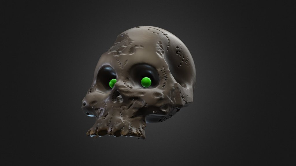 VR Skull_Sculpt - 3D model by NIXPRO [2c13afd] - Sketchfab