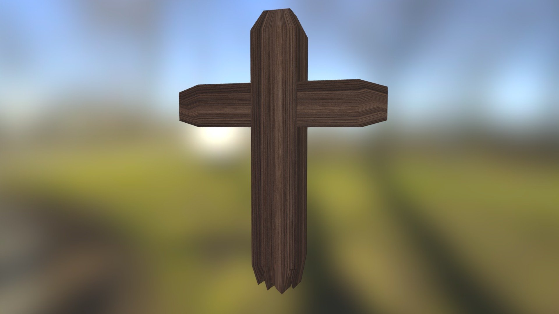 Wooden Cross - Download Free 3D model by beestonator [2c1484c] - Sketchfab