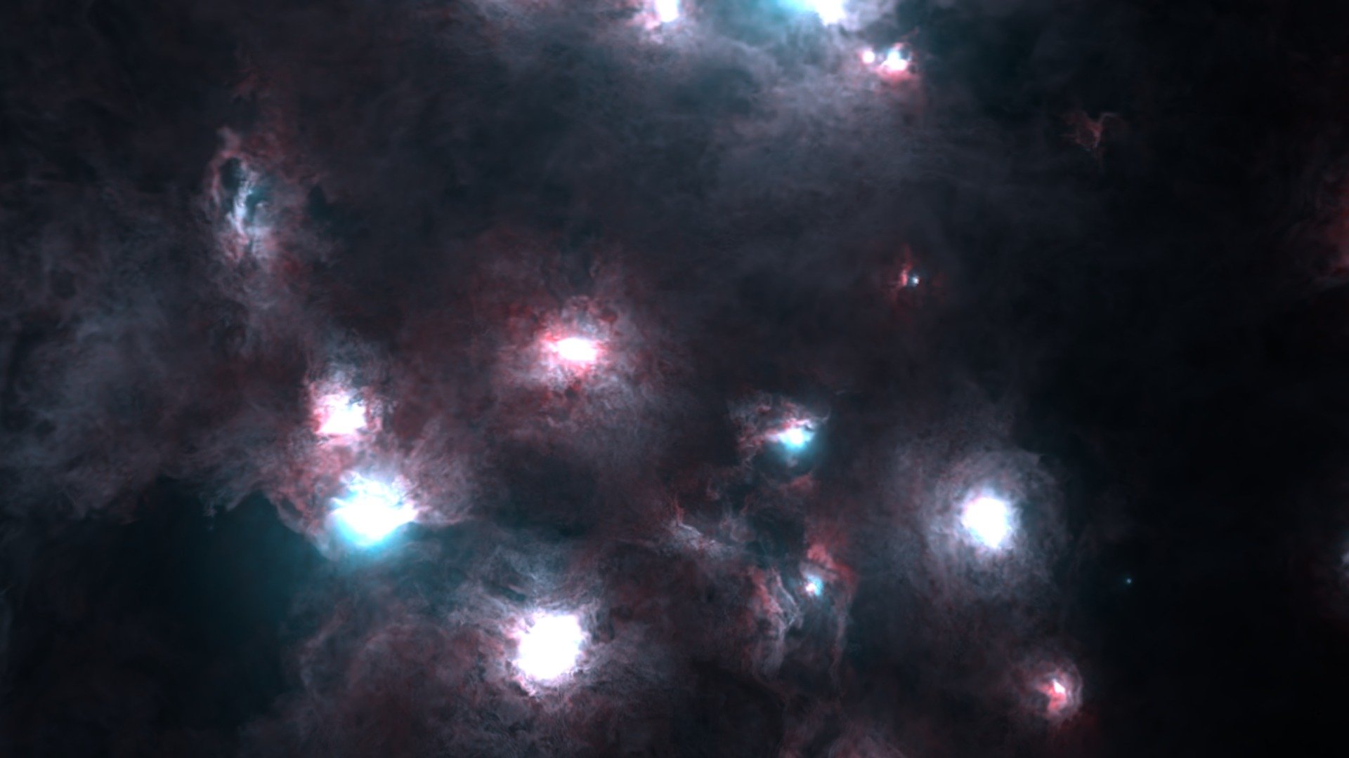 Space nebula HDRI panorama 360 skydome - Download Free 3D model by ...