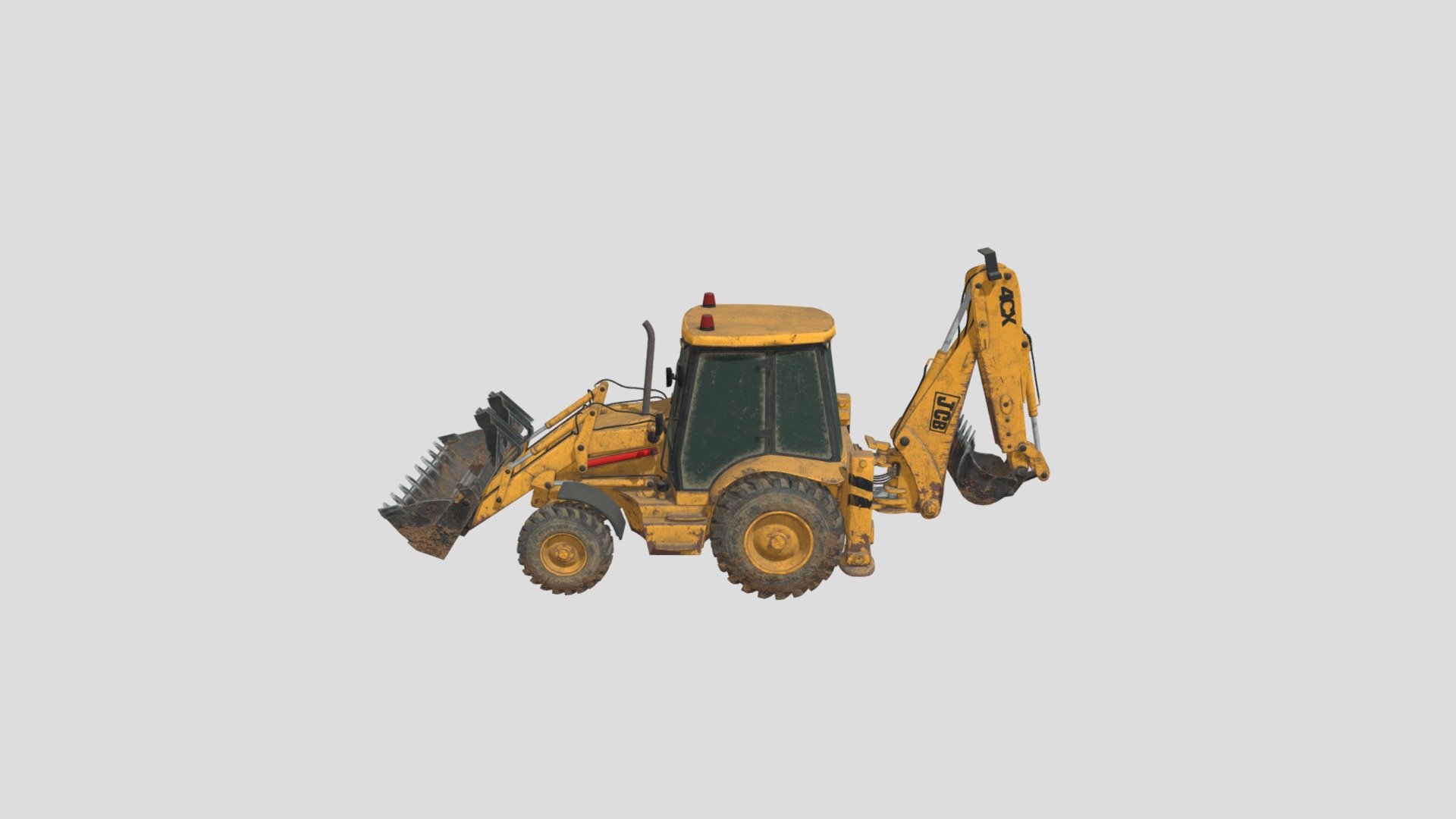 JCB_Model - 3D model by convrseai [2c1679e] - Sketchfab