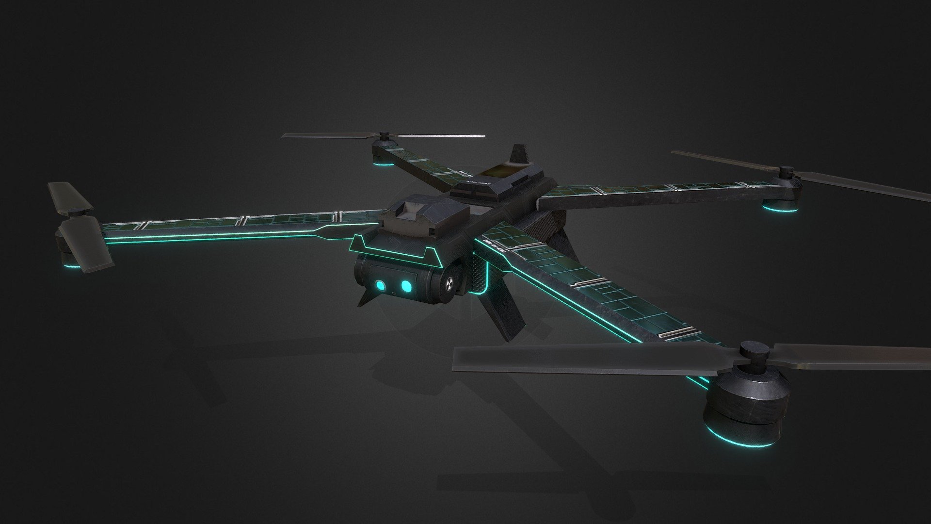 Drone - Download Free 3D model by Rohit3DAsset [2c180e2] - Sketchfab