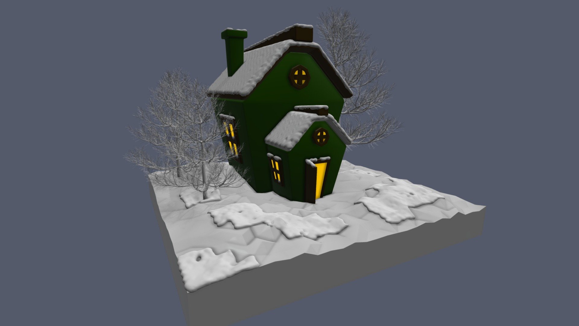 house - Download Free 3D model by Fan_Lord [2c18179] - Sketchfab