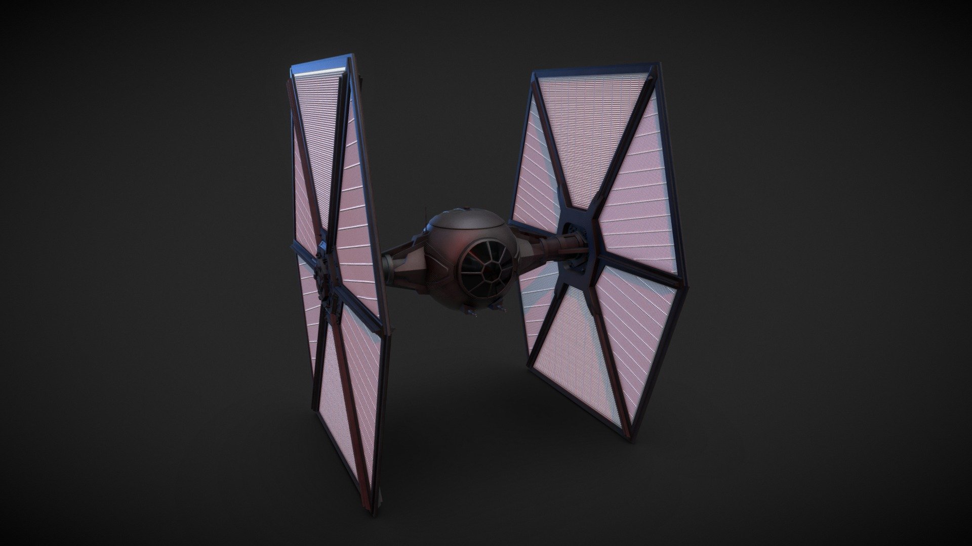 First Order TIE Fighter - 3D model by travisb93 [2c18358] - Sketchfab