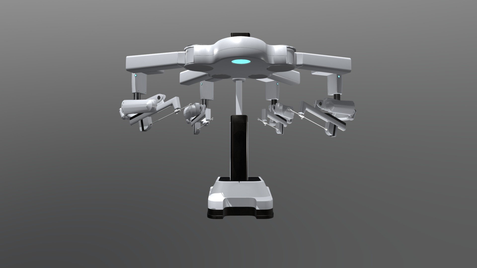 Surgical Robotic System da Vinci 3D model - 3D model by Volodymyr (@prylutskyivolodymyr ...