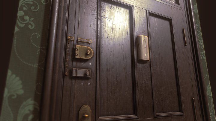 Animated-door 3D models - Sketchfab