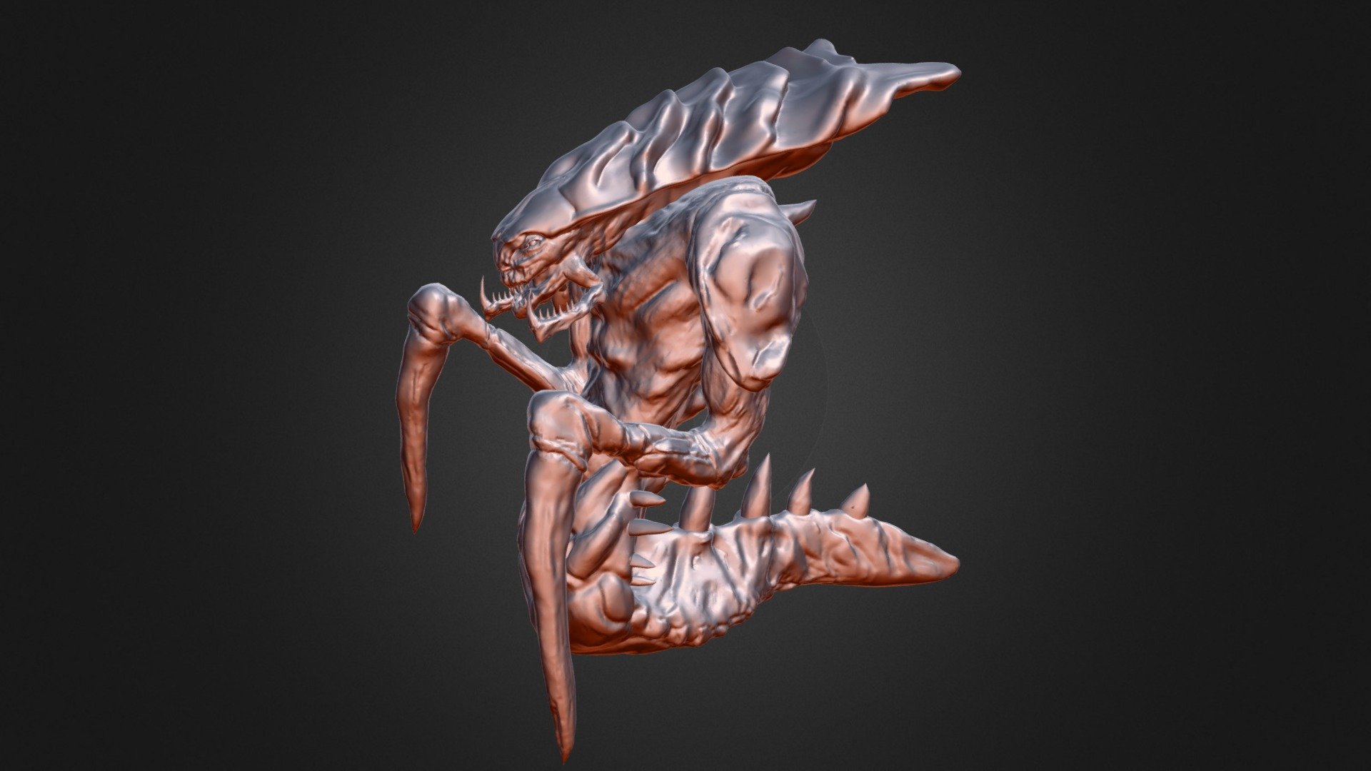 Hydralisk - Buy Royalty Free 3D model by SP_3D [2c193e7] - Sketchfab Store
