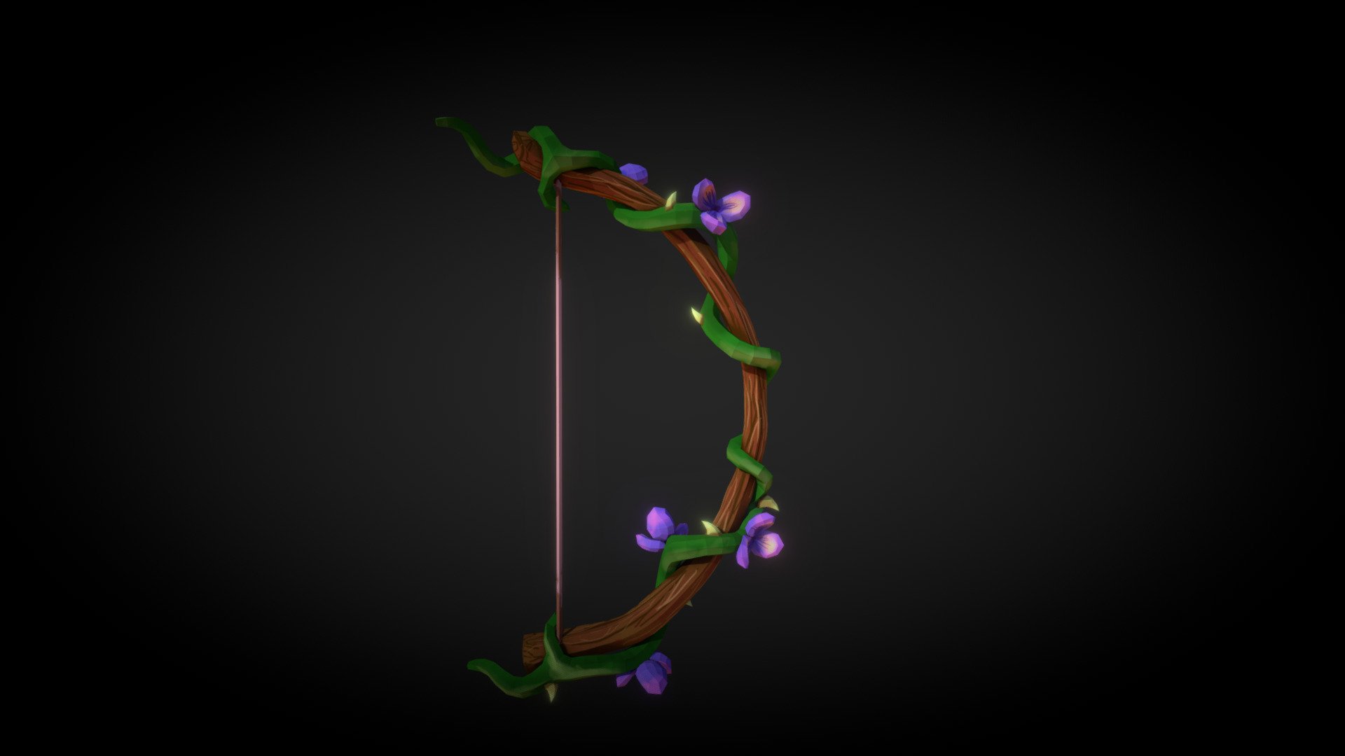 Stylized Bow - Download Free 3D model by Manuela Reis (@Manuela.Reis ...