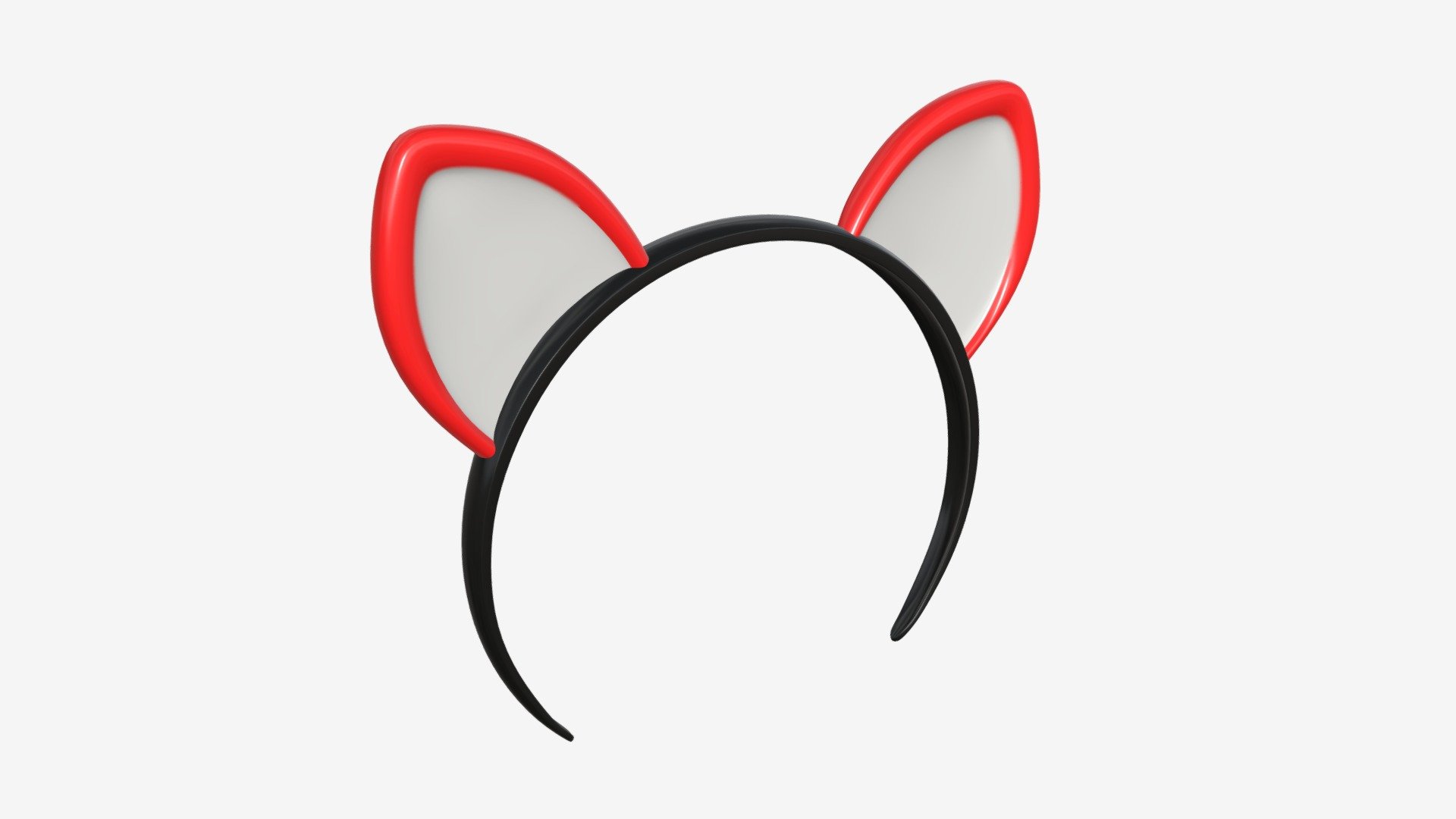 Headband cat ears 03 - Buy Royalty Free 3D model by HQ3DMOD ...