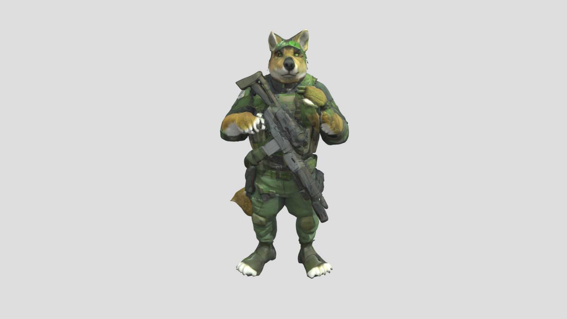 Wolf soldiers - 3D model by levihenson46 [2c1ef65] - Sketchfab