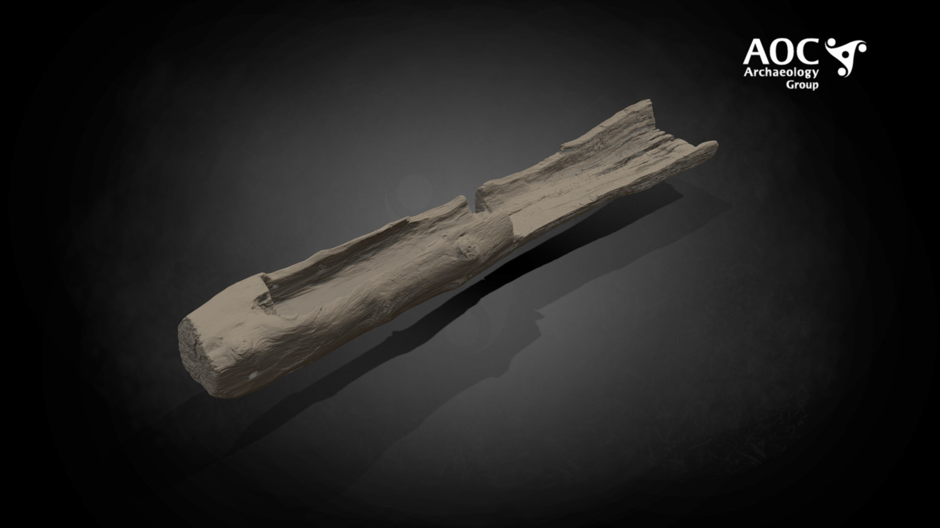 River Conon logboat - 3D model by AOC Archaeology Group ...