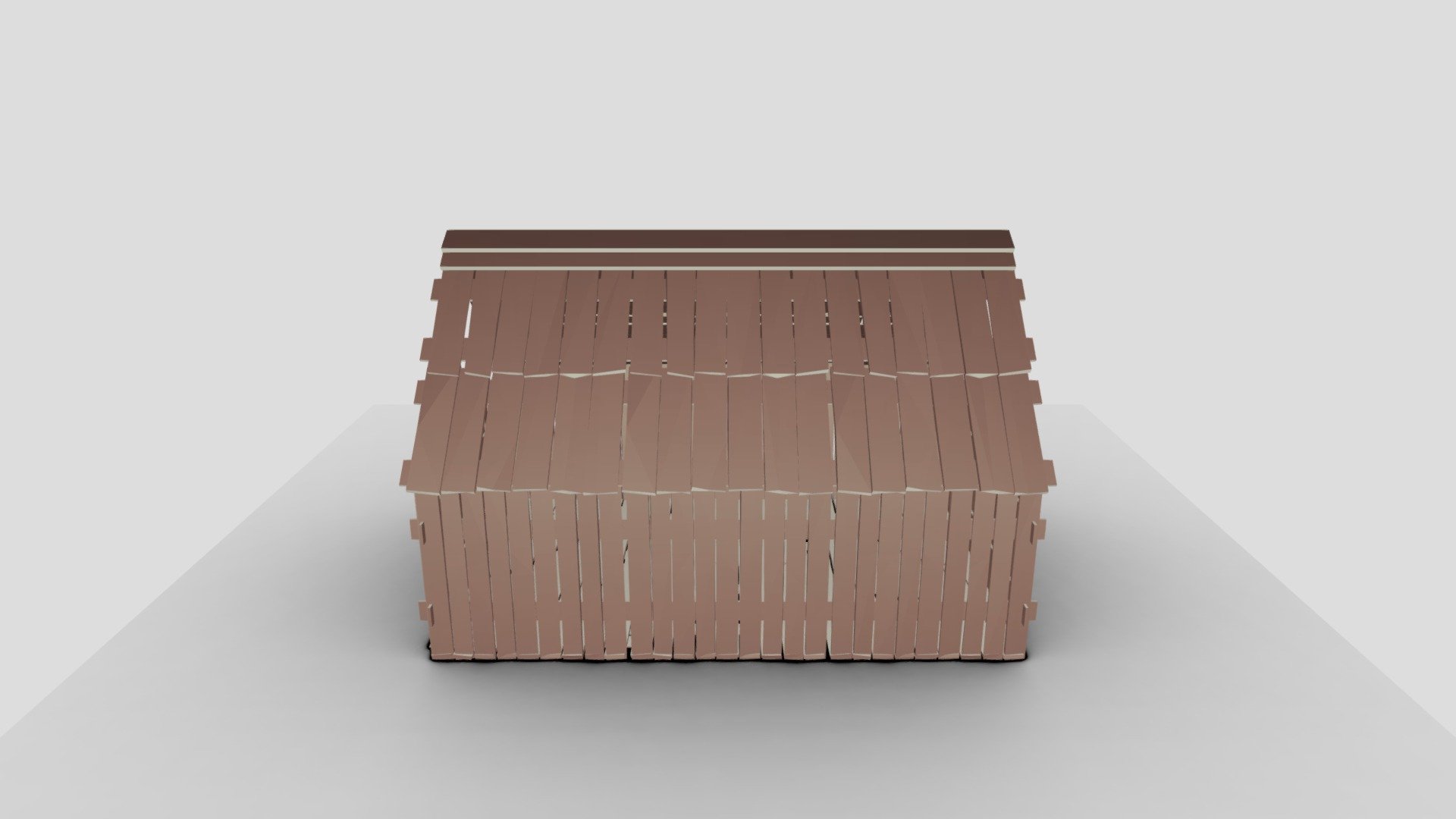 стена или забор из блоков - 3D model by apirozkov1988 [2c20429] - Sketchfab