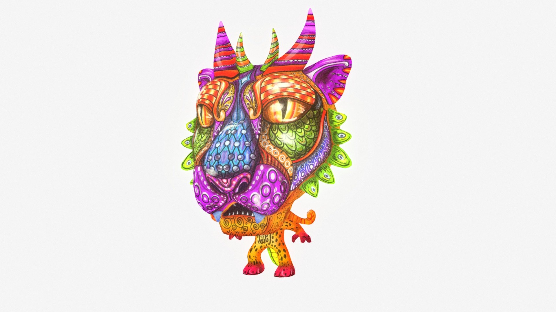 Air Alebrije - Download Free 3D model by Isaac M G (@rustedisaac ...