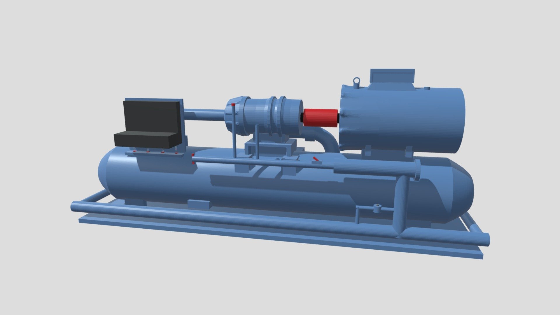 Ammonia Chiller - 3D model by Mario (@mariosabogal) [2c20e55] - Sketchfab