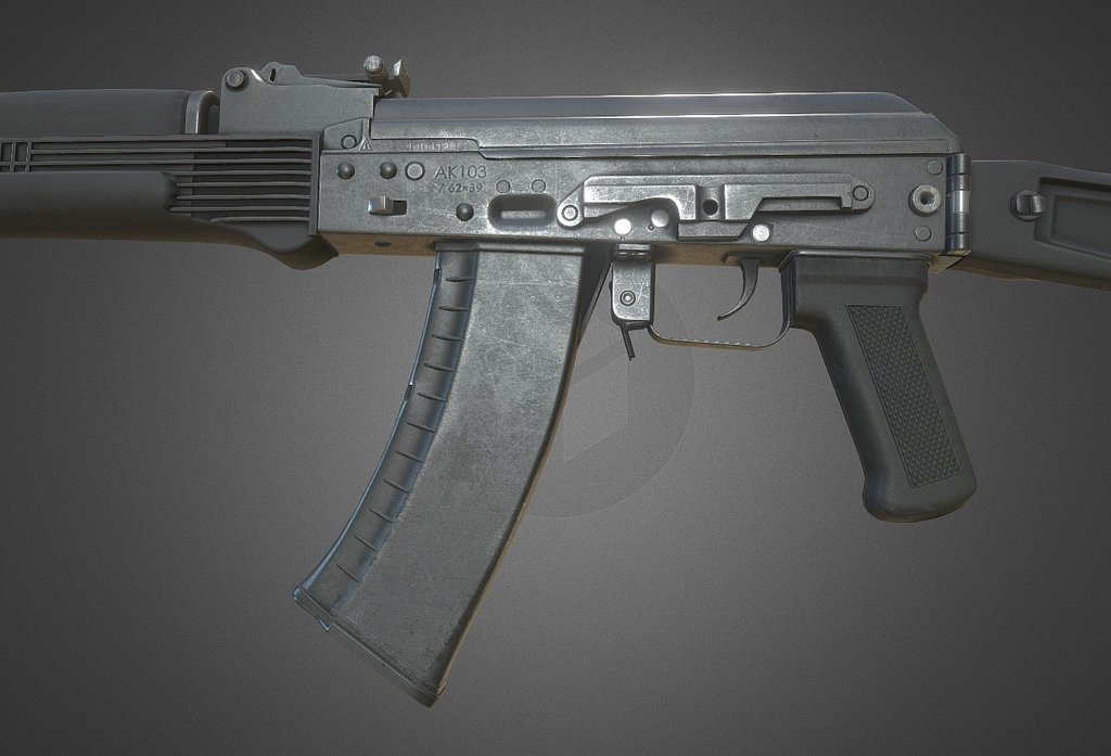 AK-103 - 3D model by imm (@imm) [2c214d6] - Sketchfab