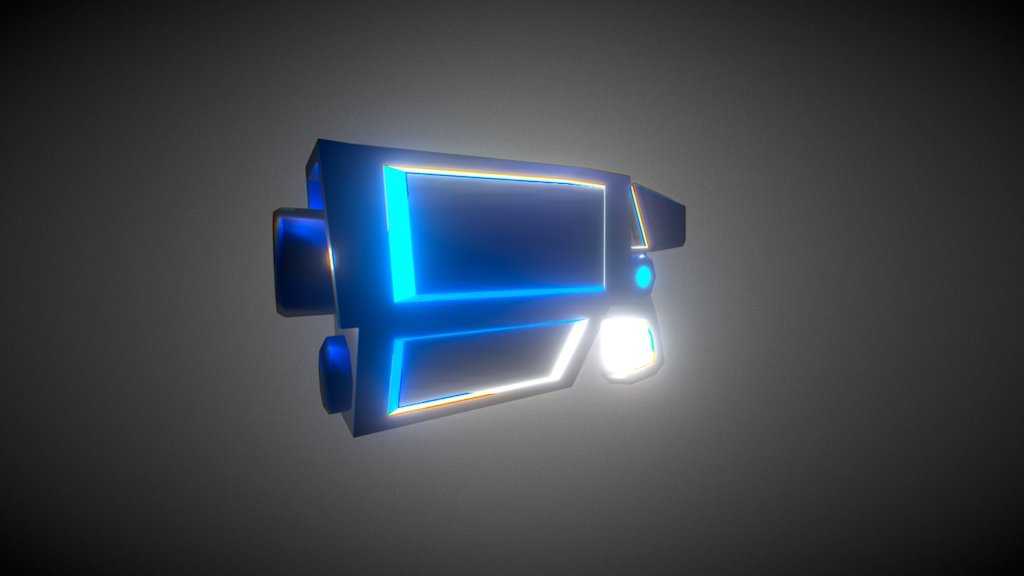 Blaster - 3D model by dakmonster [2c21ee9] - Sketchfab