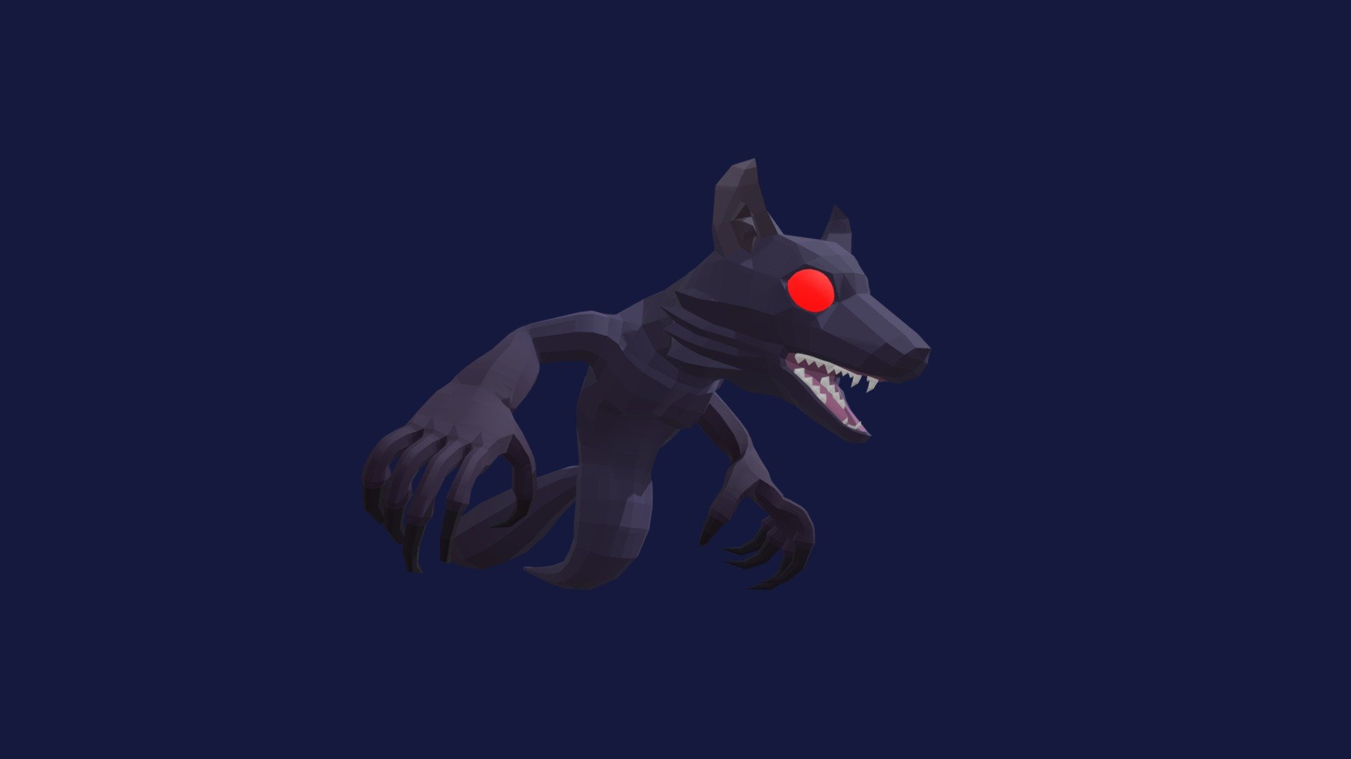 Werewolf Ghost 3D for Unity - 3D model by Sigmoid Button Assets ...
