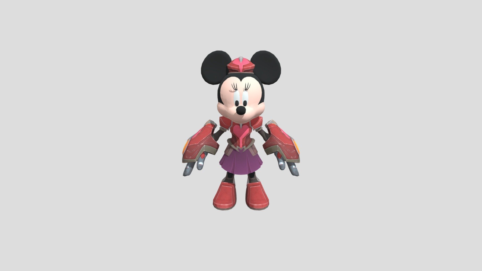 Minnie - Download Free 3D model by anderlenolan [2c24a1b] - Sketchfab