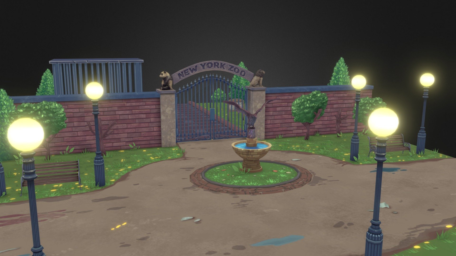 TMNT Mutant Madness Zoo - 3D model by Jasper Rubino (@jasperrubino ...