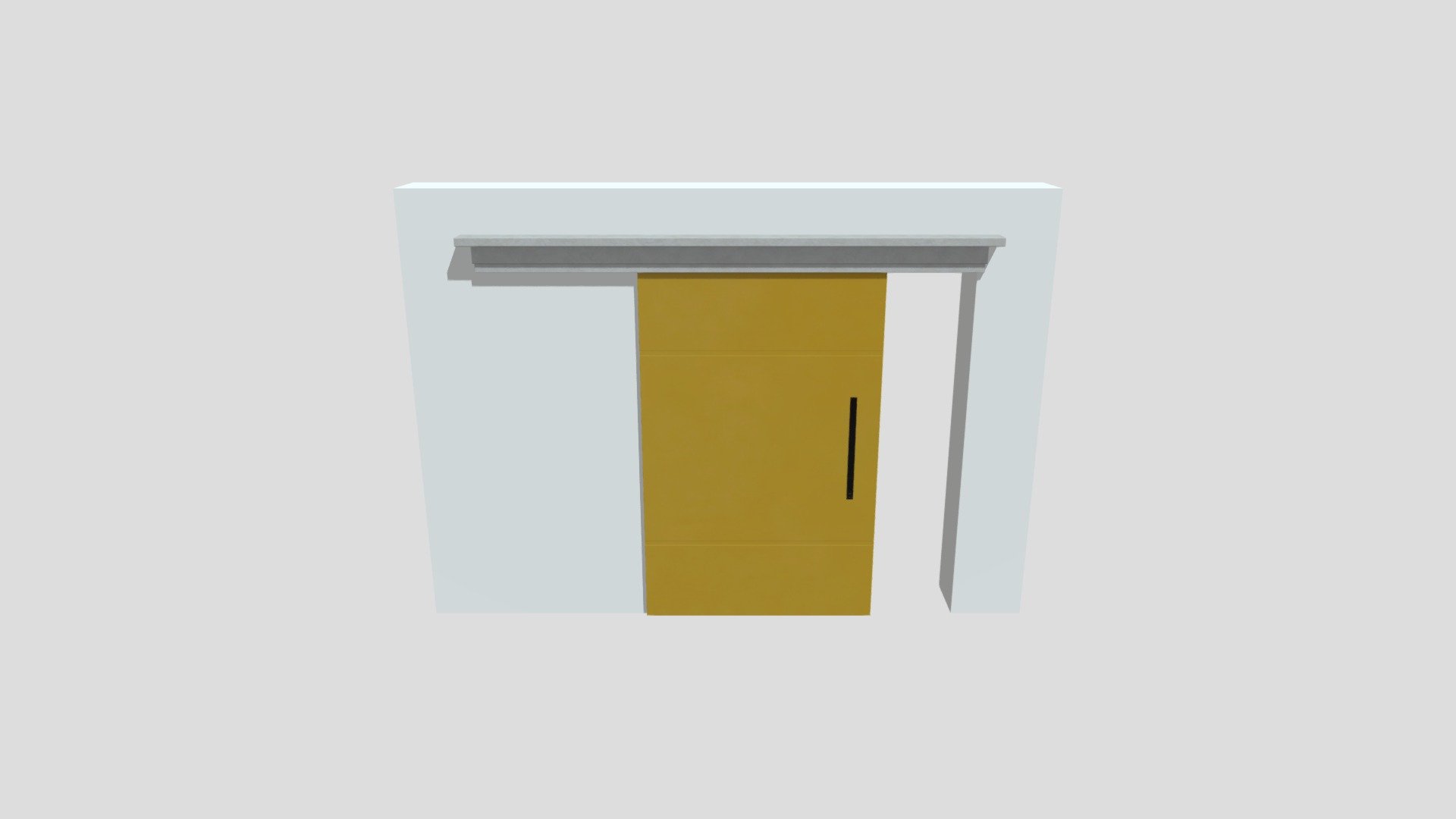 sliding door 77 AM243 Archmodel - Buy Royalty Free 3D model by ...