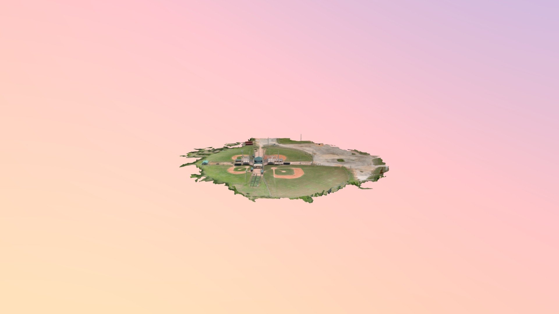 Baseball Fields Full_simplified_3d_mesh - 3D model by Nightshade Aerial ...