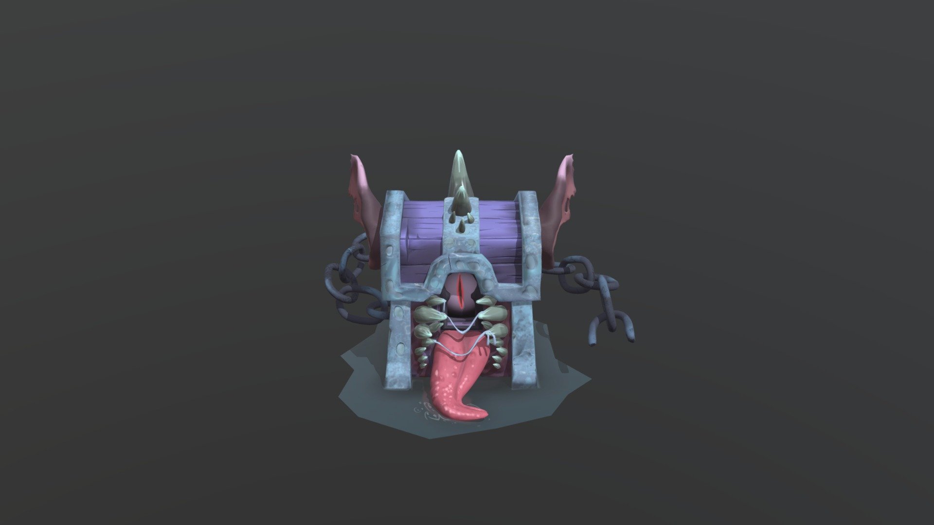 Demon Chest - 3D model by bekon7831 [2c27a9a] - Sketchfab
