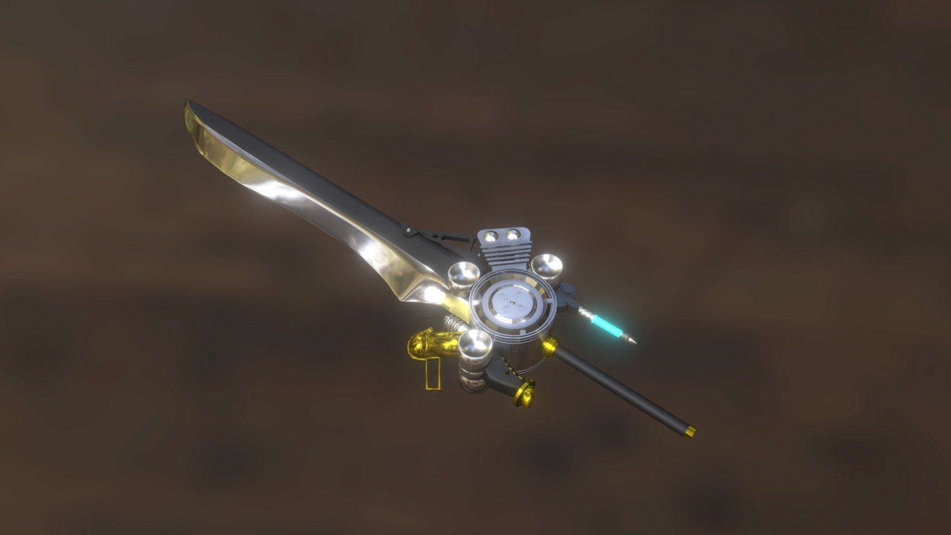 Engine Sword Final Fantasy - 3D model by anim3dju [2c282ef] - Sketchfab