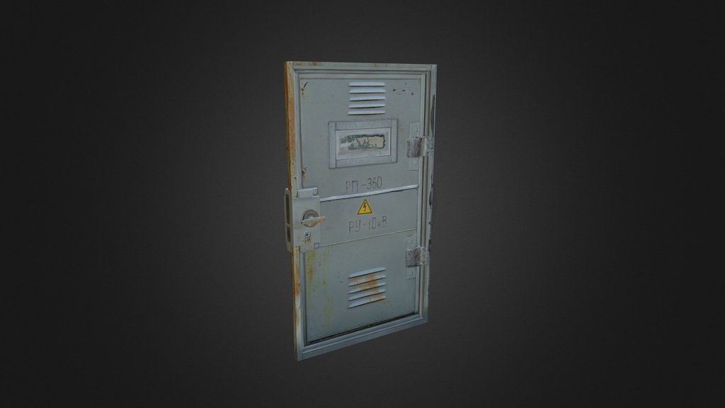 Substation Door - 3D model by Flynn [2c29529] - Sketchfab
