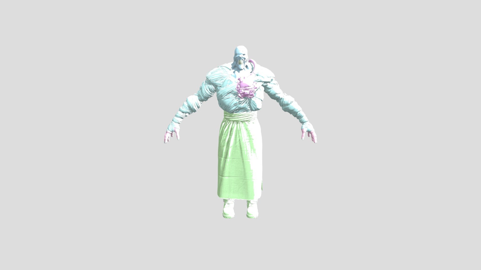 nemesis-resident-evil-3-remake-re3 - Download Free 3D model by toheed ...
