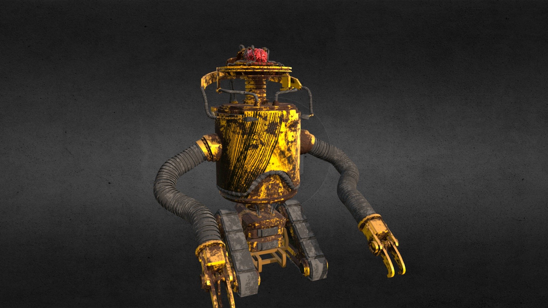 Robot_Realistic Uni project - 3D model by ConaireDurkin [2c2a02f ...