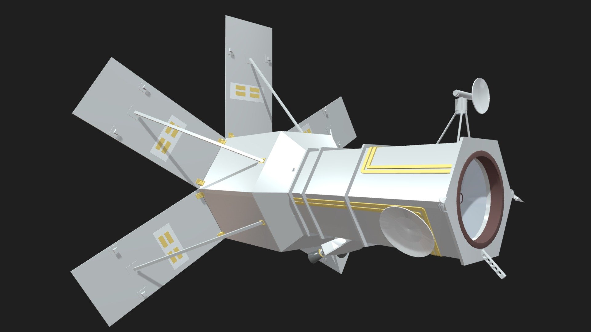 WorldView-4 - 3D model by Mokriy Vinograd (@mokriyvinograd) [2c2a877 ...