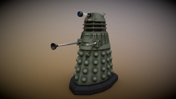 Dalek 3D models - Sketchfab