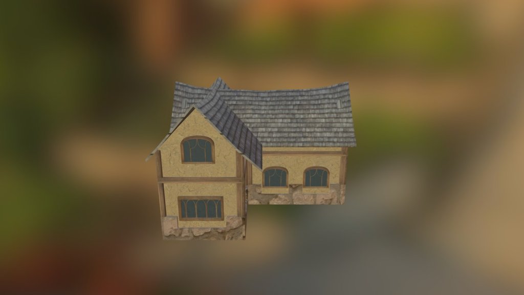 Corner House - 3D model by florian.paetzold [2c2be4d] - Sketchfab