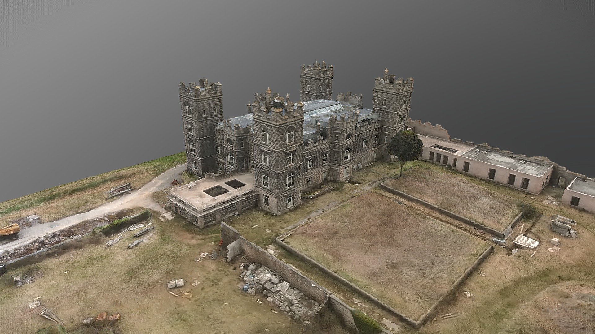 Riber castle - 3D model by 333DDD (@333DDD-oficial) [2c2c2f8] - Sketchfab
