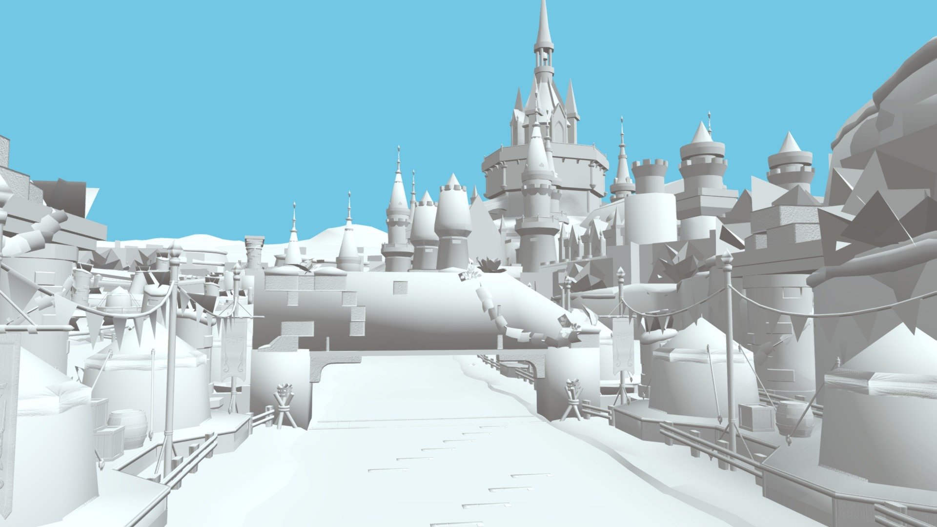 Mario kart 8 - Hyrule Circuit - Download Free 3D model by H,yoshi ...