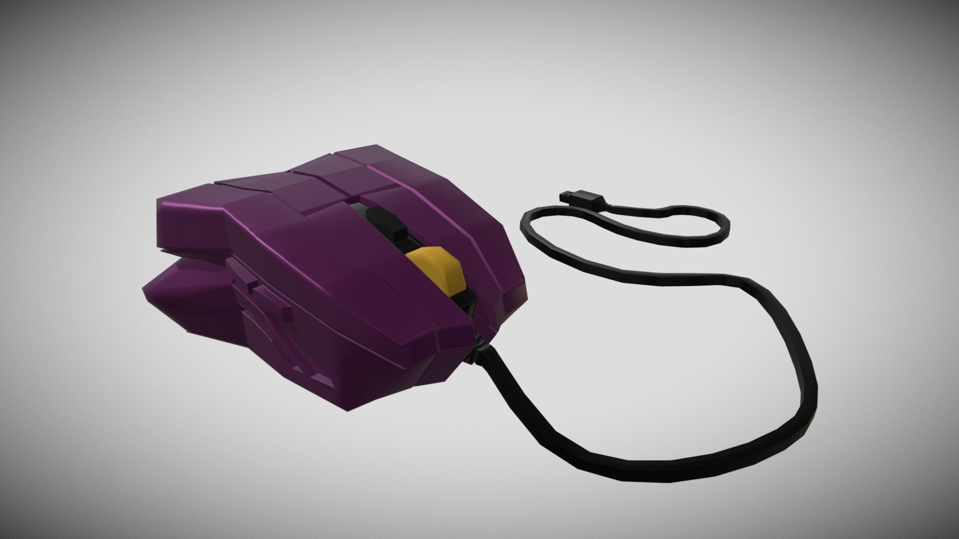 Gaming Mouse - Low Poly Asset - 3D model by Kamilly Plasencia ...