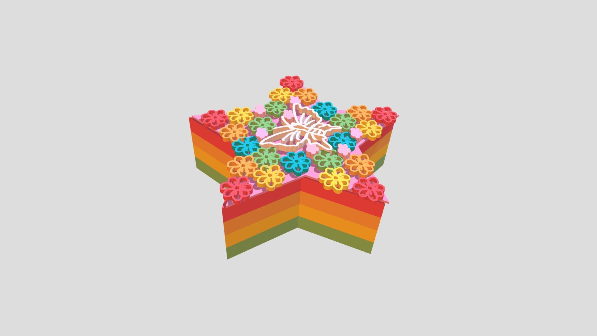 star-birthday-cake - Download Free 3D model by Pasha (@homxis-mydqyp ...