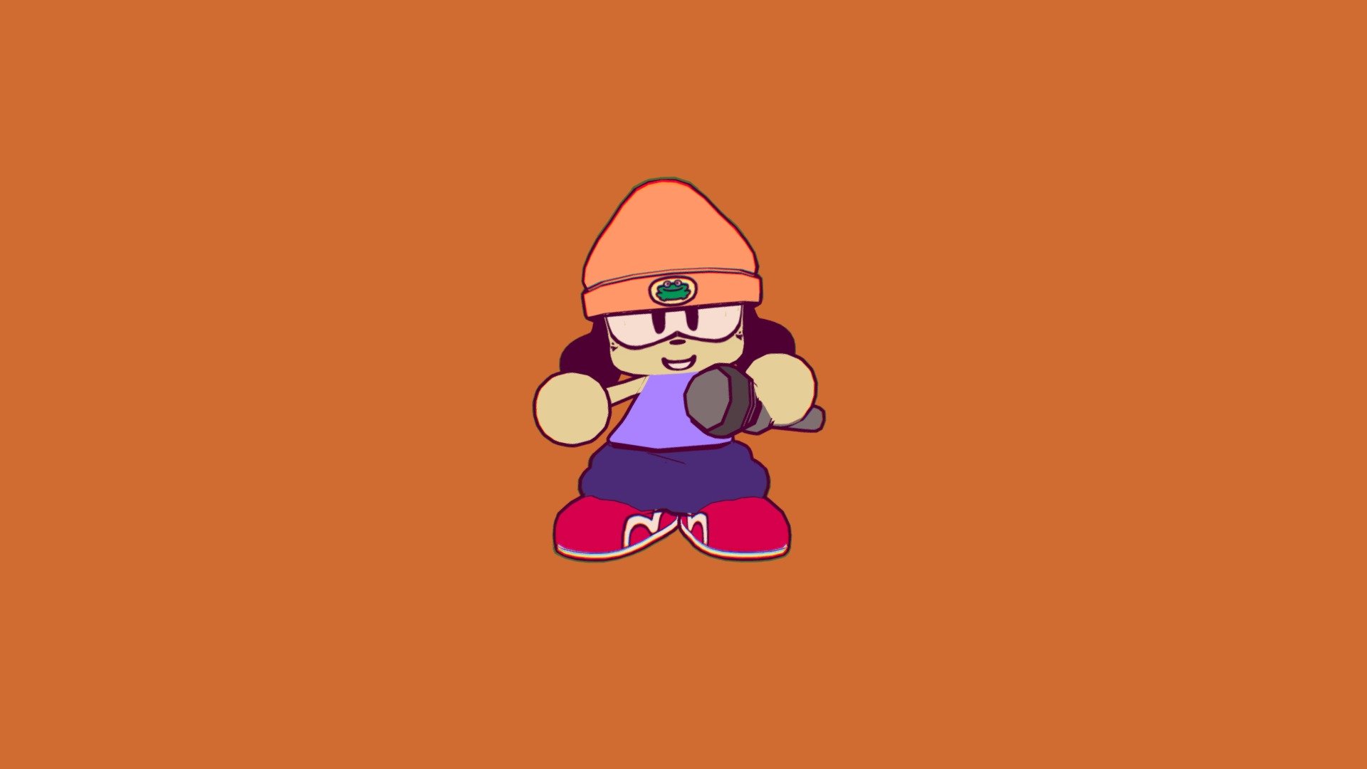 Parappa The Rapper - 3D model by moonbunnydee [2c2d967] - Sketchfab