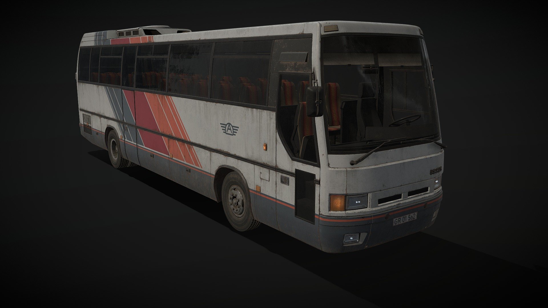 Tourist Bus - 3D model by dartp [2c2eb63] - Sketchfab