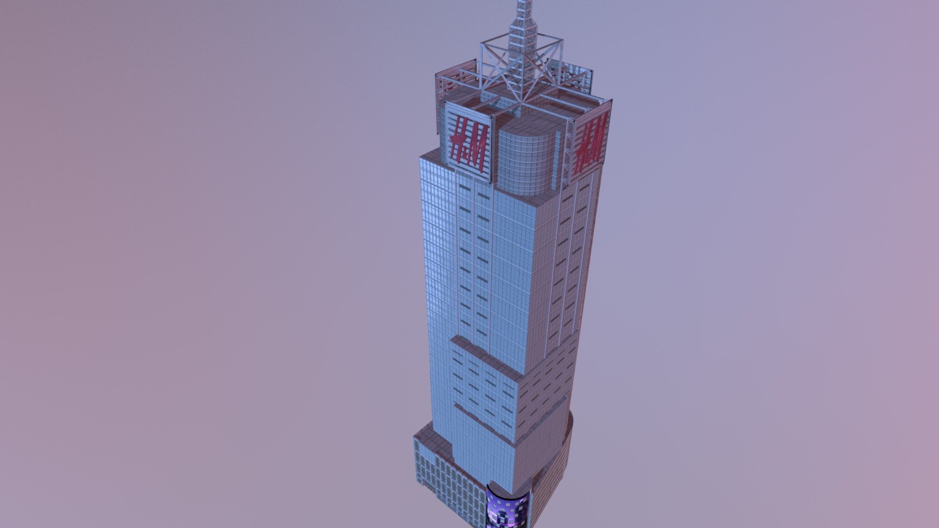 4 Times Square 3D Model By Honker3d 2c2f513 Sketchfab