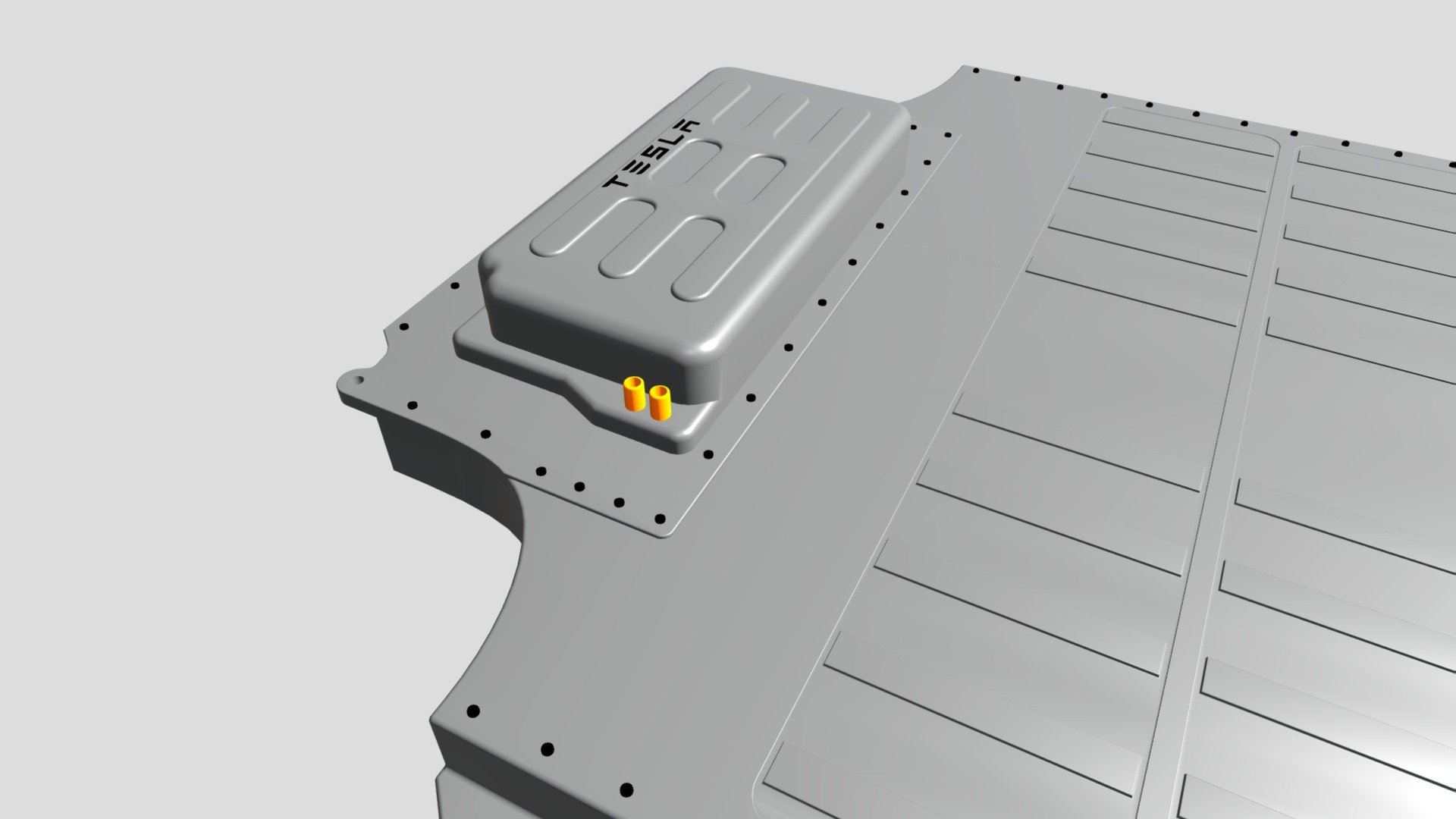 Tesla Batterie Pack V2 - Download Free 3D model by AniMtrX [2c31307 ...