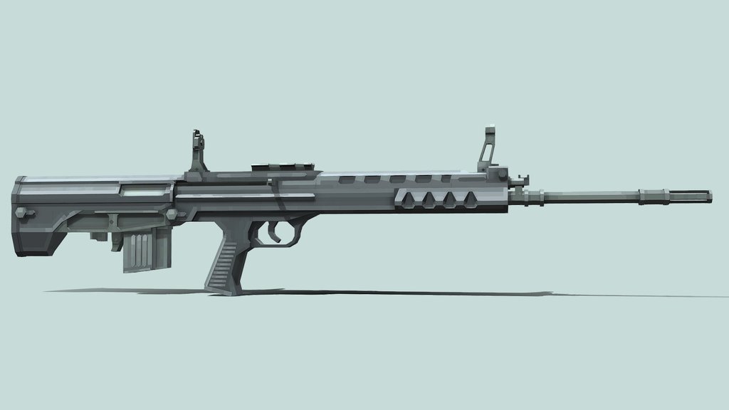 Bullpup Rifle - A 3D model collection by 草泥马小逼崽子 (@fuccg) - Sketchfab