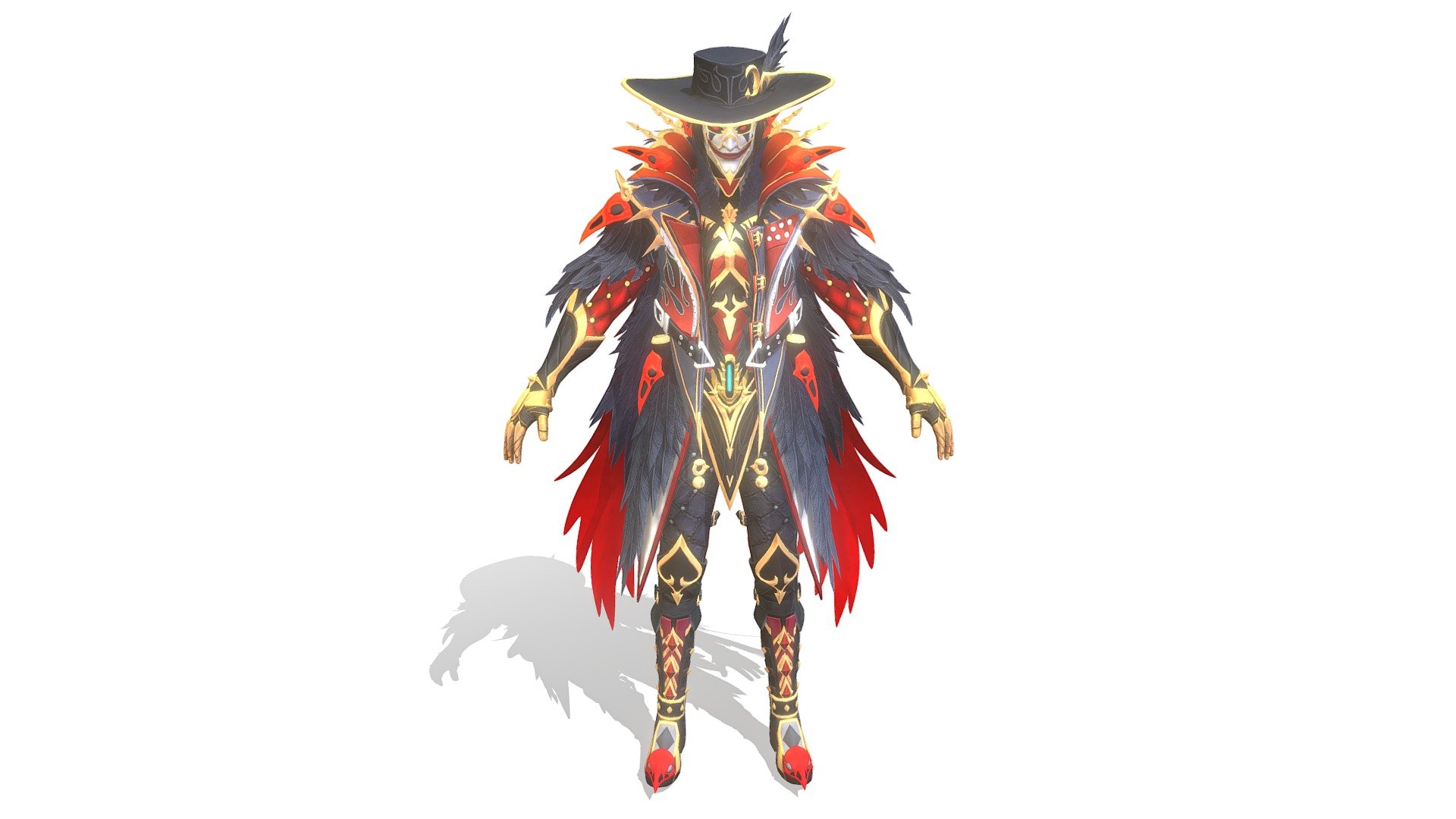 ⚡️Arcane Jester X-Suit(Black) 3D Model⚡️ - 3D model by YT-XTREMENINJA ...