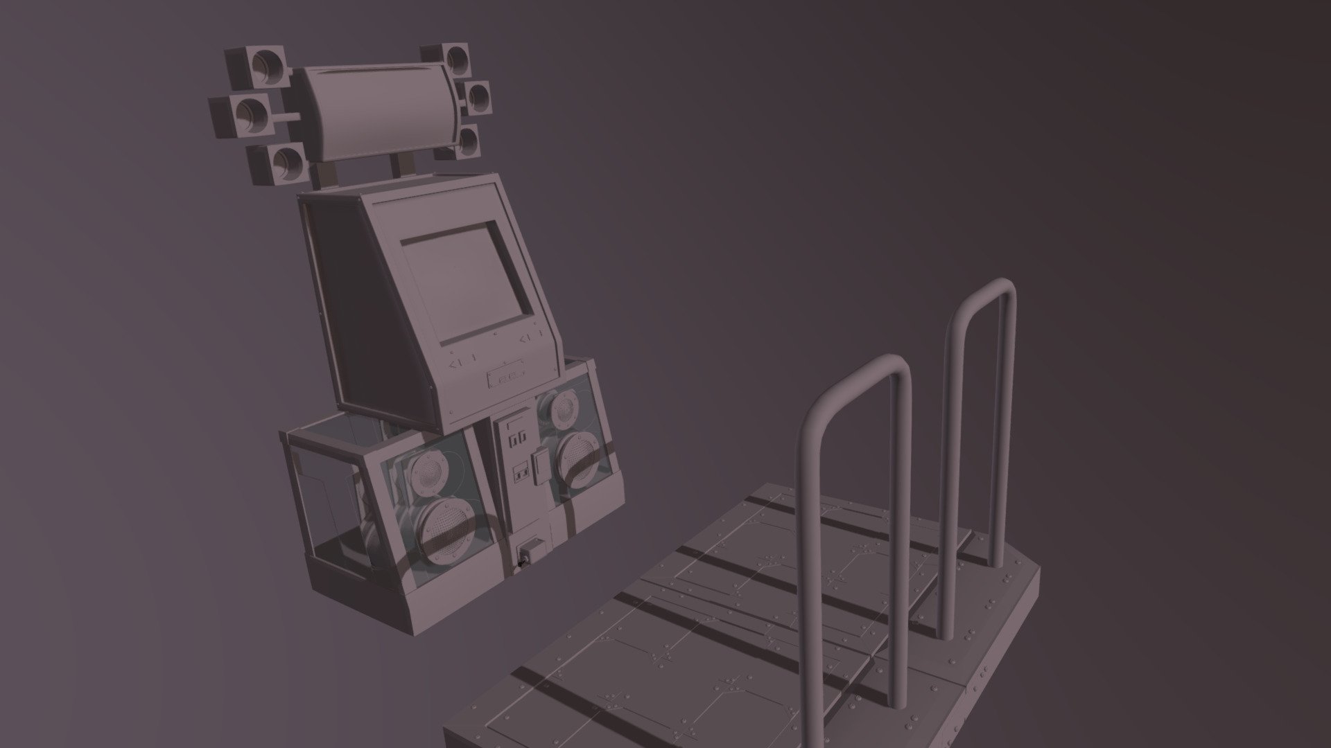 IRL Accurate Dance Dance Revolution Machine - Download Free 3D model by ...