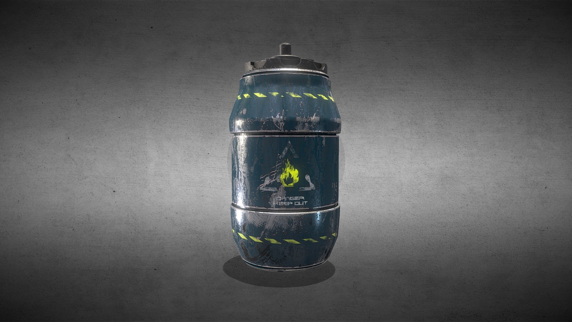 Gas Container - Download Free 3D model by Didin Productions (@Didin ...