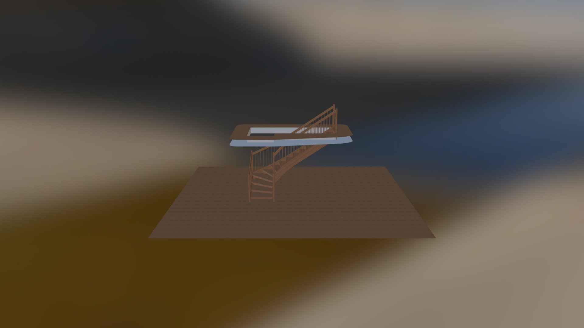 L-trapp standar eik - 3D model by Flatmo AS (@tretrapp) [2c36a74 ...