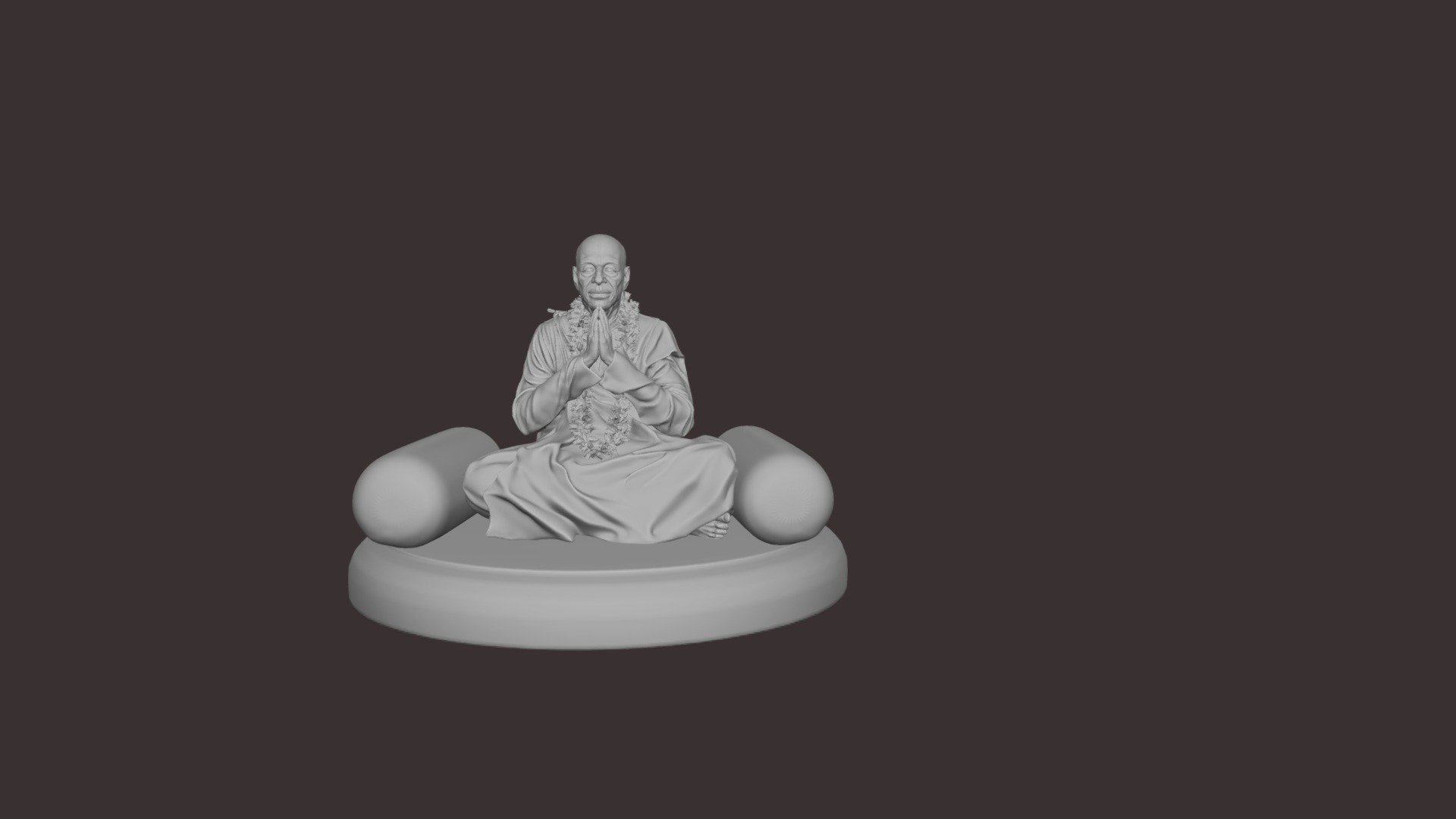 Swami Prabhupada - 3D model by LuckyWhiteOwl [2c3b3cf] - Sketchfab
