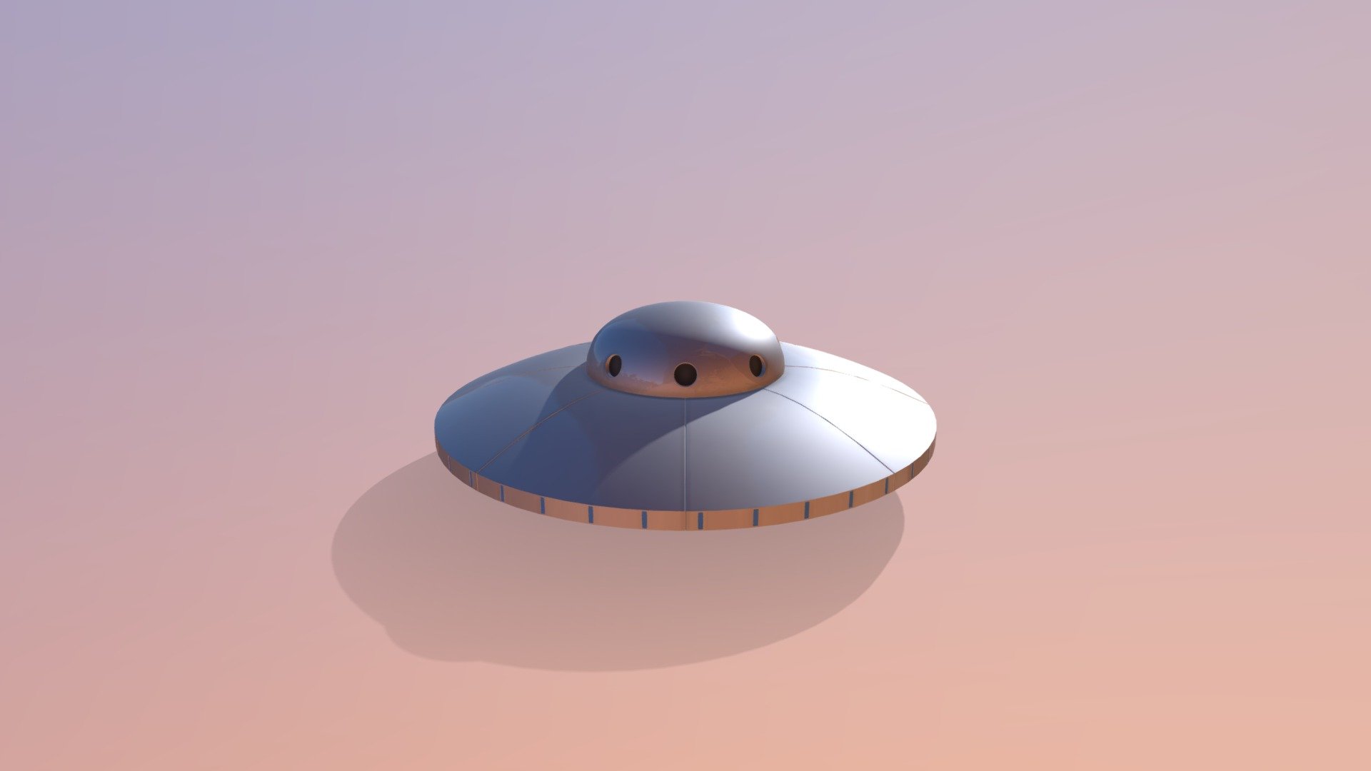 UFO - Download Free 3D model by rowan11 [2c3b461] - Sketchfab